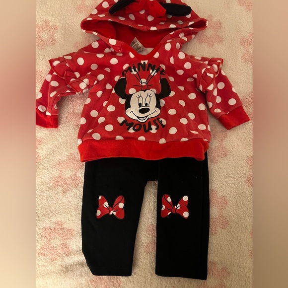Matching Sets | Minnie Mouse Sweatpants With Hoodie | Poshmark